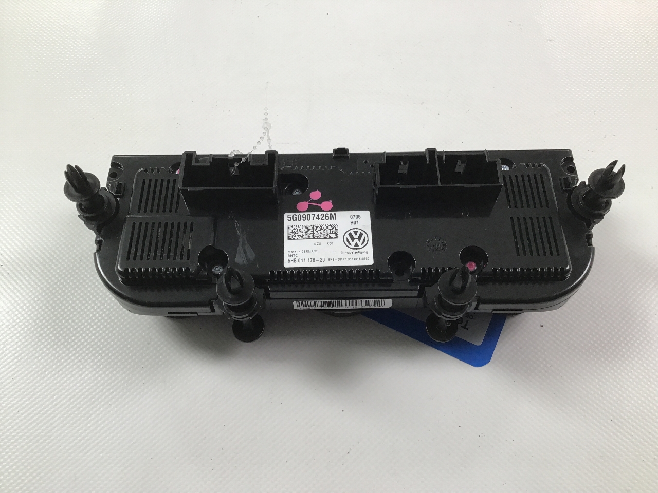 VW GOLF VII (5G1, BQ1, BE1, BE2) (2012-dabar) Klimato kontrolės (klimos) valdymas 5G0907426M ...